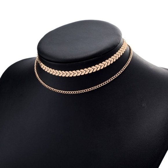 Urban Outfitters | Jewelry | Layered Fishtail Arrow Choker | Poshmark
